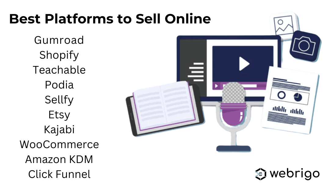 List of Best Platforms to Sell Digital Products in 2025 - Webrigo
